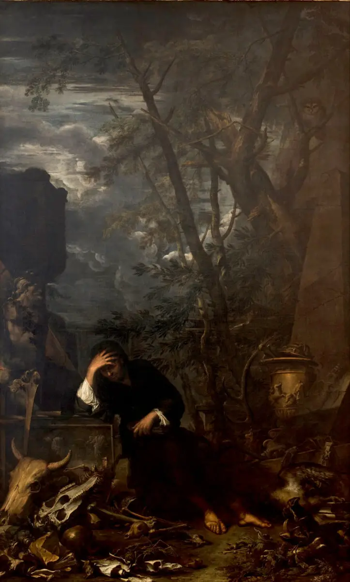 DEMÓCRITO DE ABDERA, FILÓSOFO GRIEGO, EL FUNDADOR DEL ATOMISMO